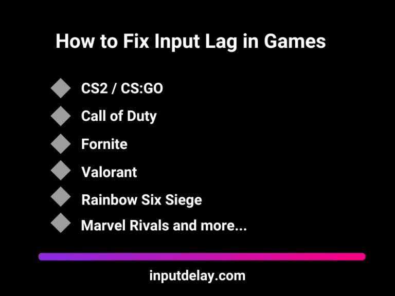 How to Reduce Input Lag in 2025 – Tips for Smoother Gaming