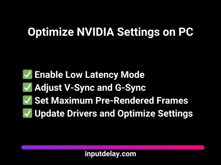 Fix Input Lag on PC: Reduce Delay for a Smoother Gaming 2025