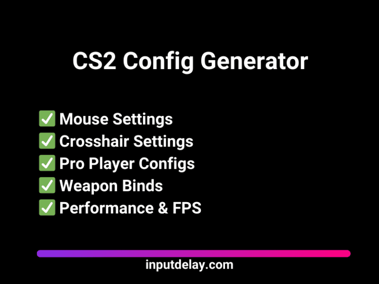 CS2 Config Generator Tool – Perfect Pro Gaming Settings 2025